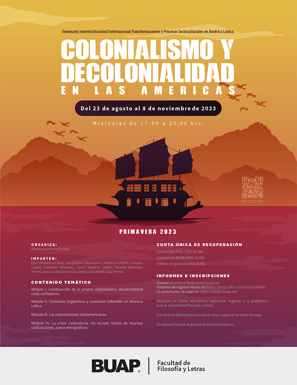 Colonialismo y Decolonialidad | Benemérita Universidad Autónoma de Puebla