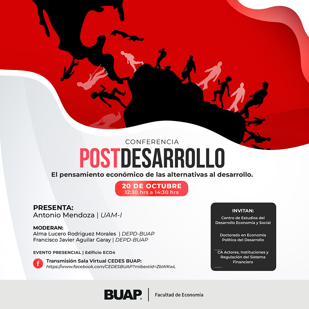Conferencia Postdesarrollo | Benemérita Universidad Autónoma de Puebla